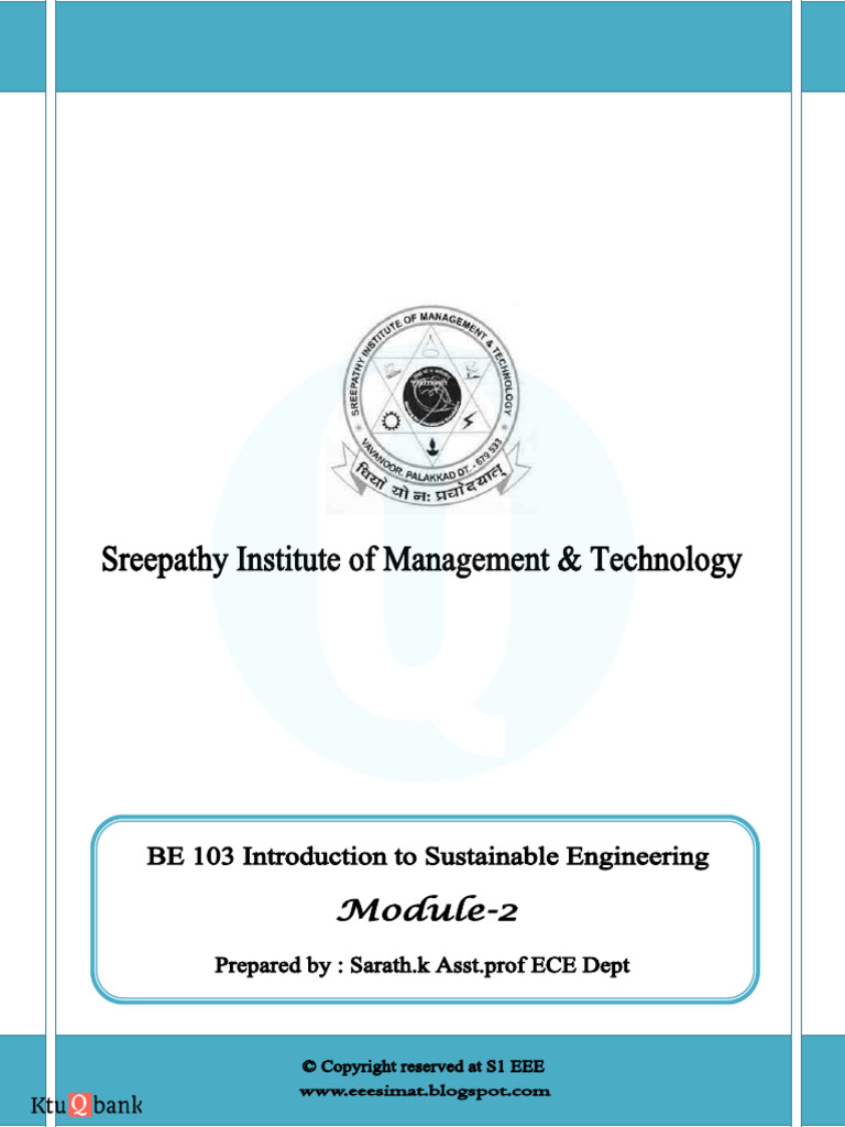 Sustainable - Module 2 | PDF