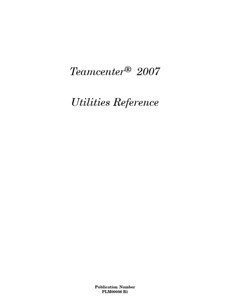 Utilities Reference | PDF