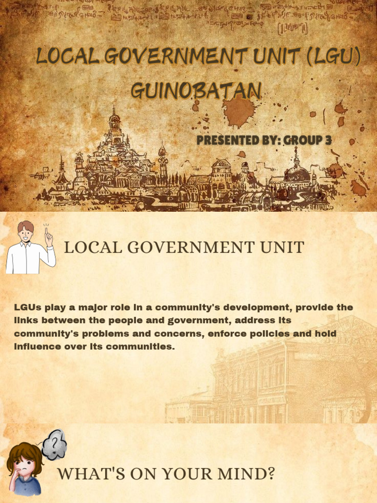 LGU GUINOBATAN Group 3 | PDF