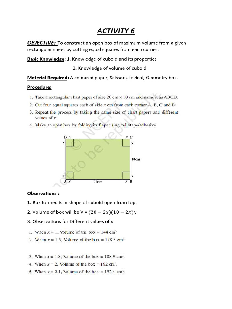 Activity No 6 (Xii) | PDF