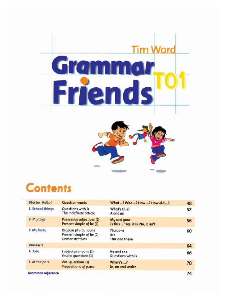 t01 Grammar Book | PDF