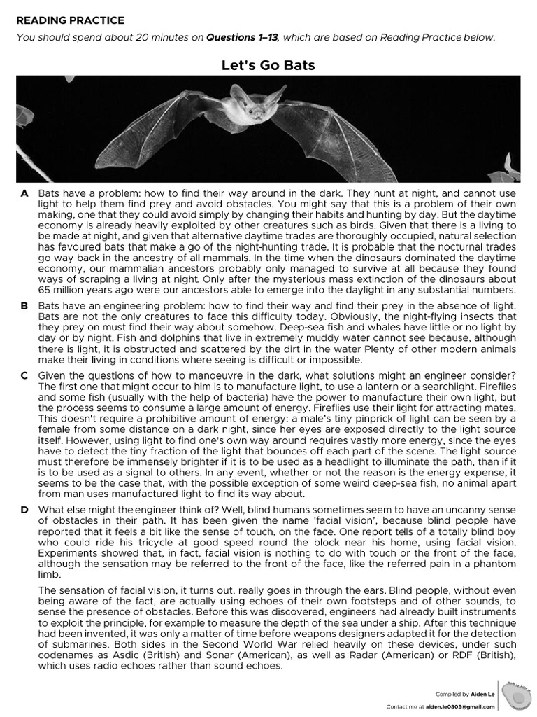 Handout - Reading 1 | PDF