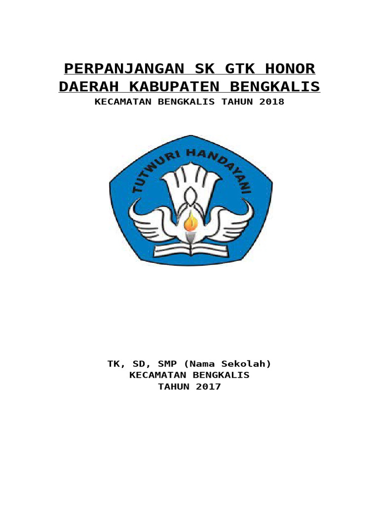 Cover Depan Berkas Per Sekolah | PDF