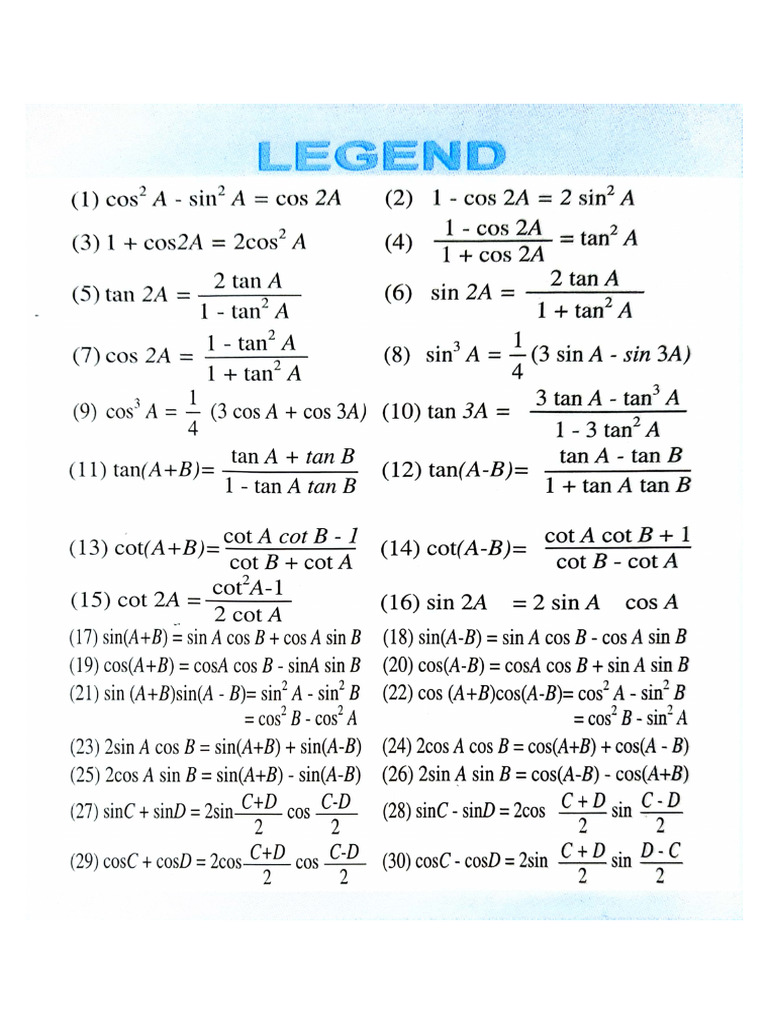 Legend | PDF