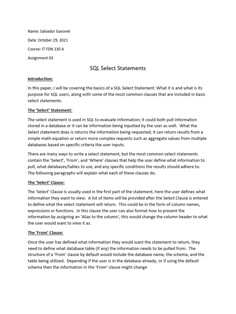 Assignment03 Writeup | PDF
