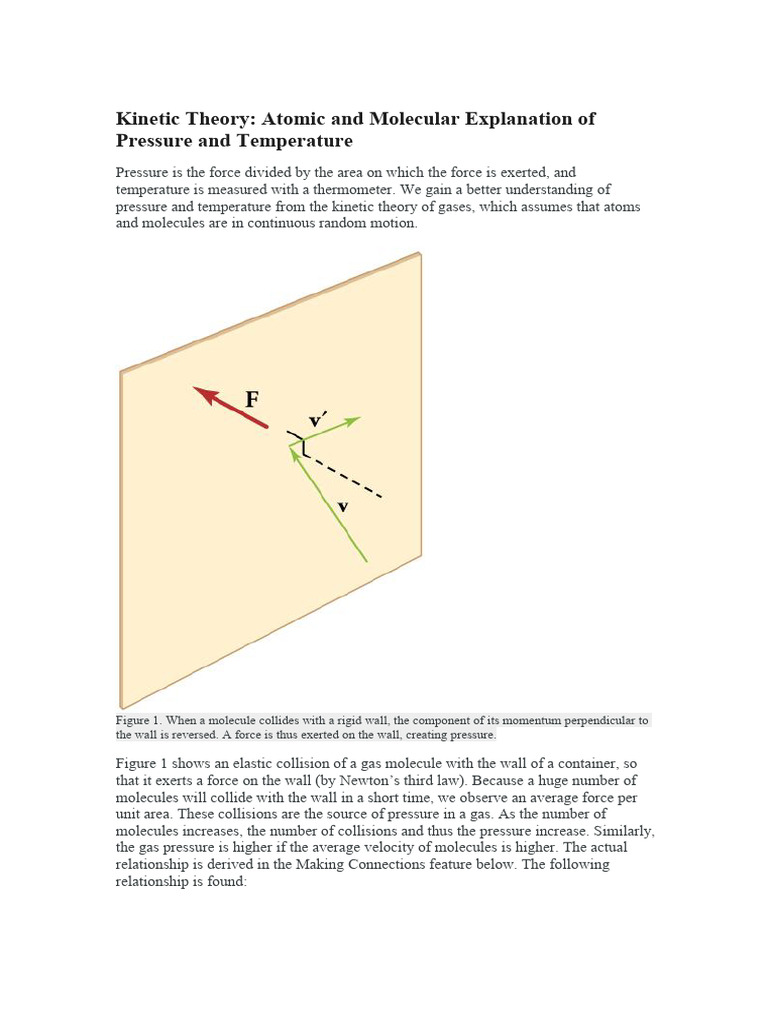 Kinetic Theory | PDF