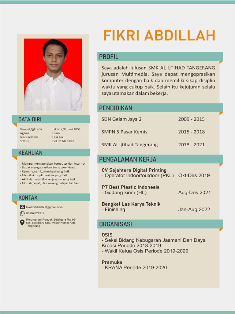 Fikri - CV | PDF