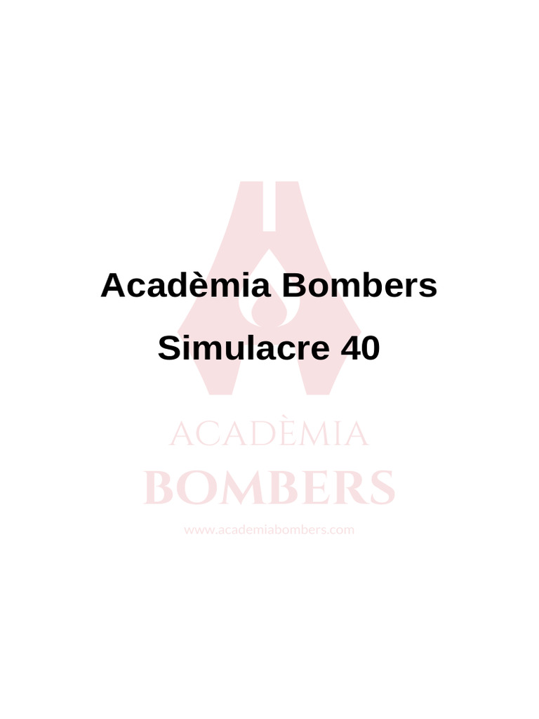 Simulacre 40 | PDF