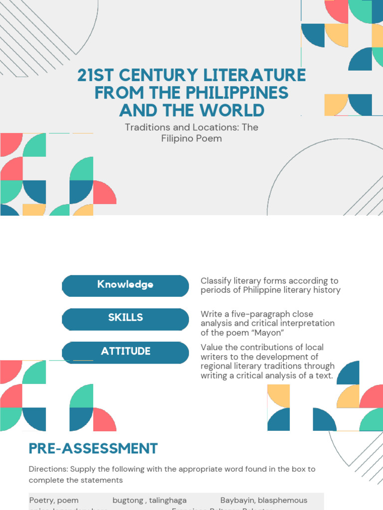 Pre Colonial Spanish Lit | PDF | Poetry | Classics