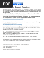 Common Fractions Grade 5 Term 3 Mathematics | PDF