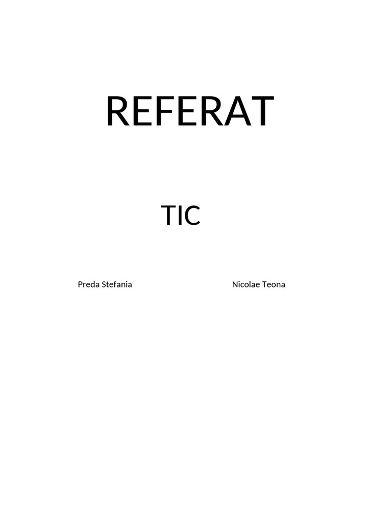 REFERAT | PDF