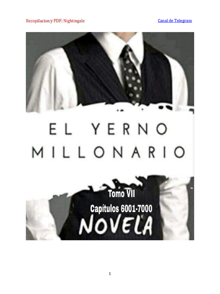 El Yerno Millonario - Tomo 7 | PDF