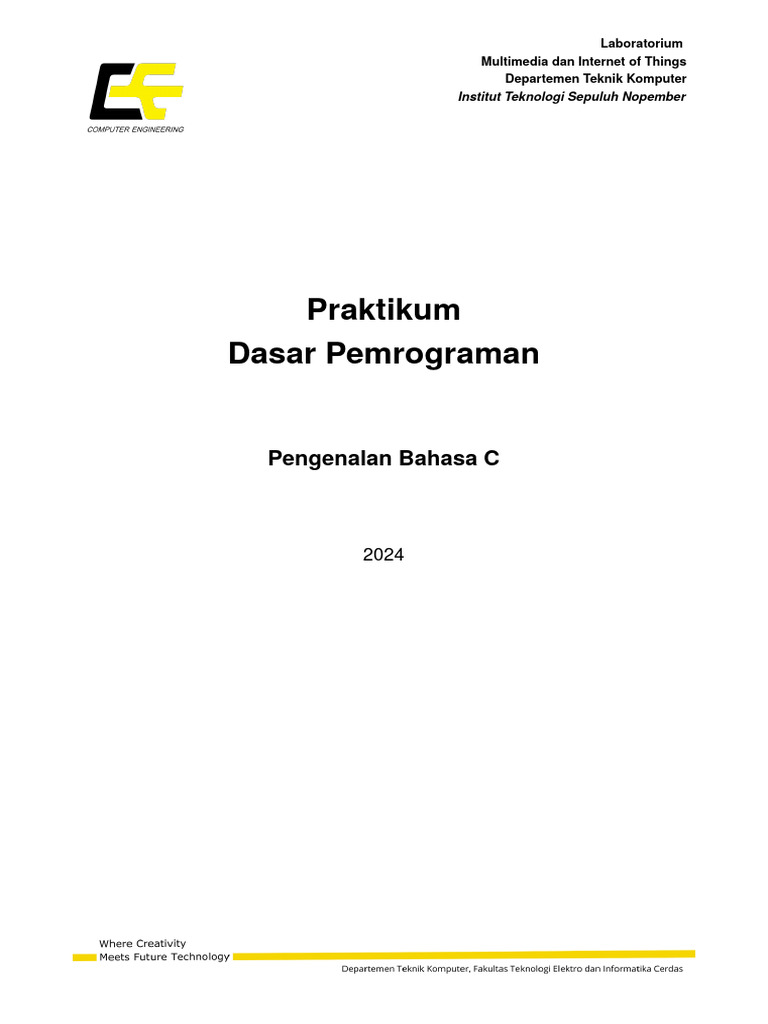 P1 PengenalanBahasaC IND | PDF