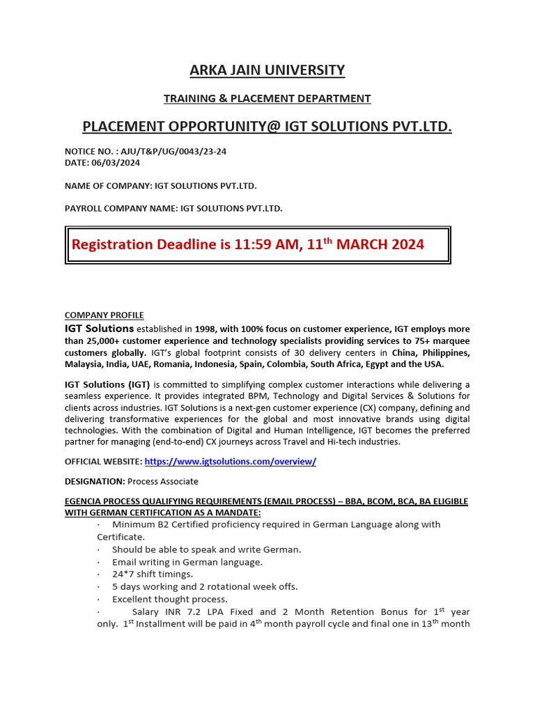 Aju TP Ug 0043-23-24 Igt-Solutions | PDF