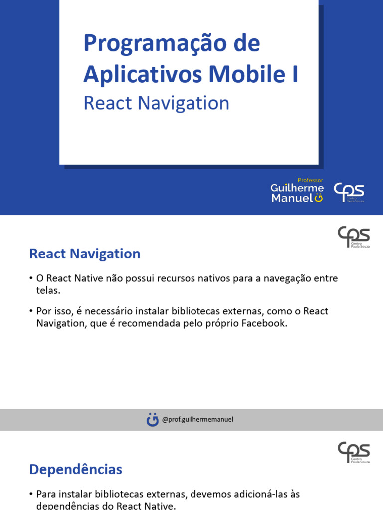 5 - React Navigation | PDF