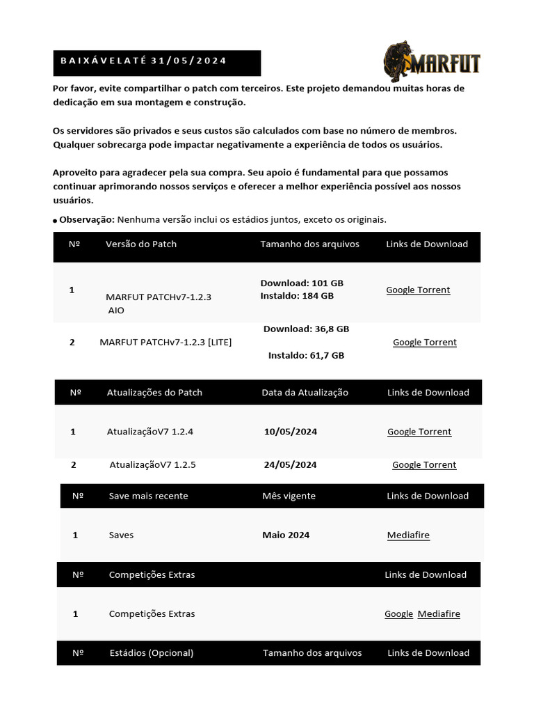 Marfut World - Maio 2024 | PDF