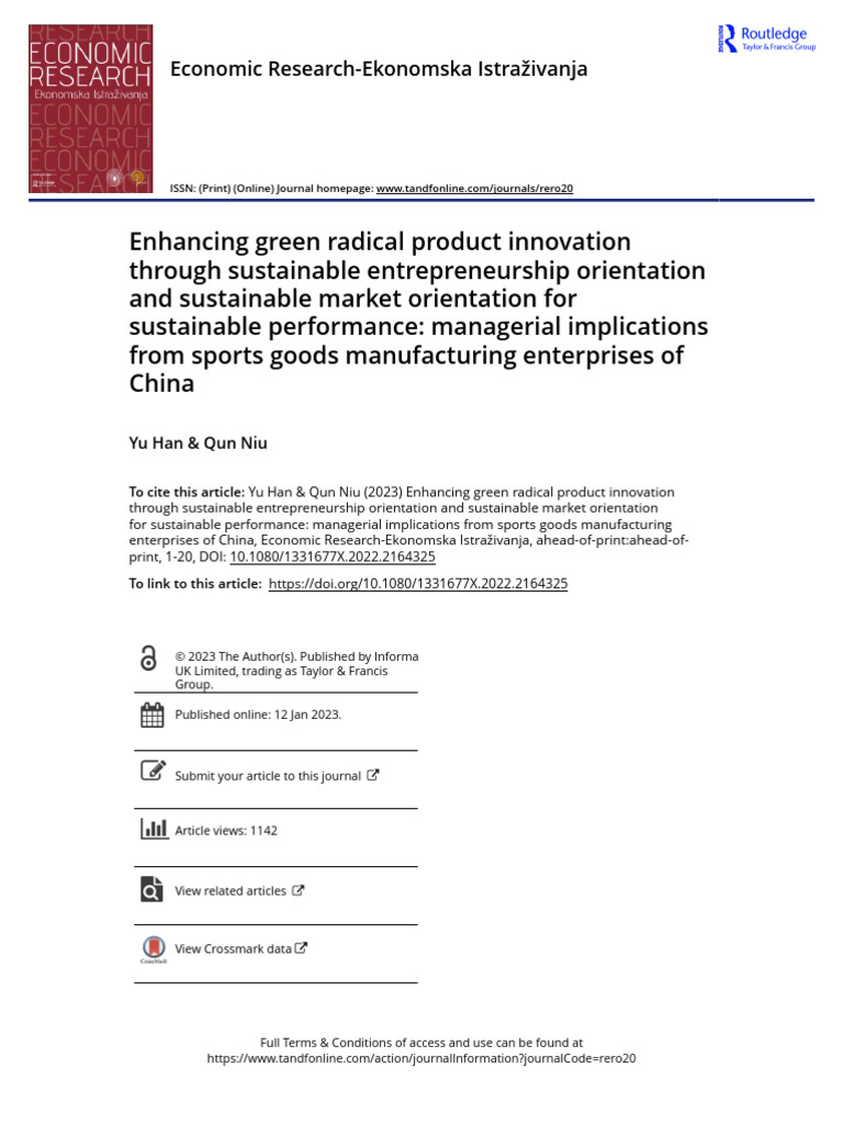 06-Enhancing Green Radical Product Innovation Through Sustainable ...