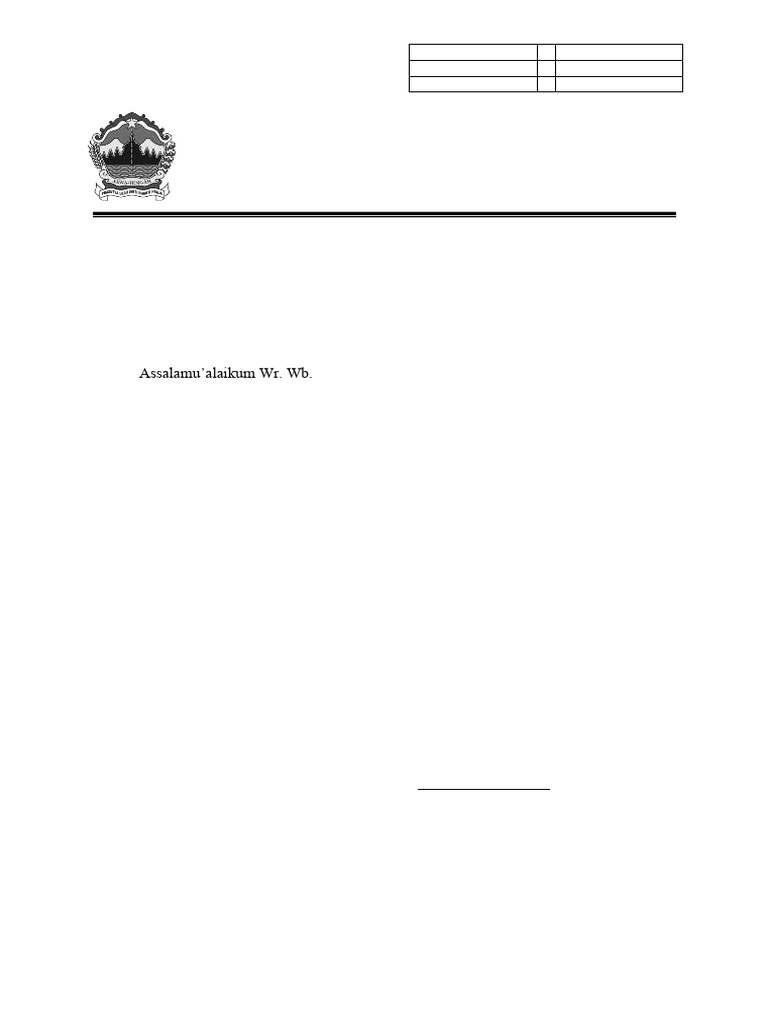 FO4 - Format Pengumuman - Permohonan PPDB | PDF