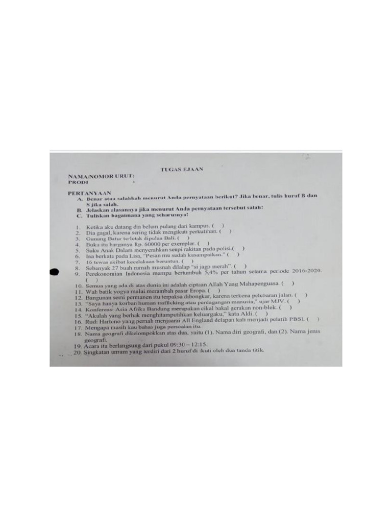 Tugas 3 BI Nadya Azahra-22231074 | PDF