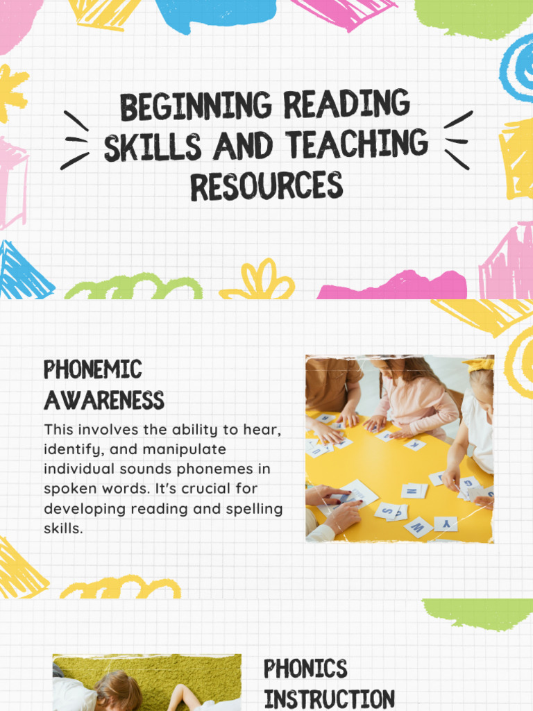 Beginning Reading Skills and Strategies | PDF