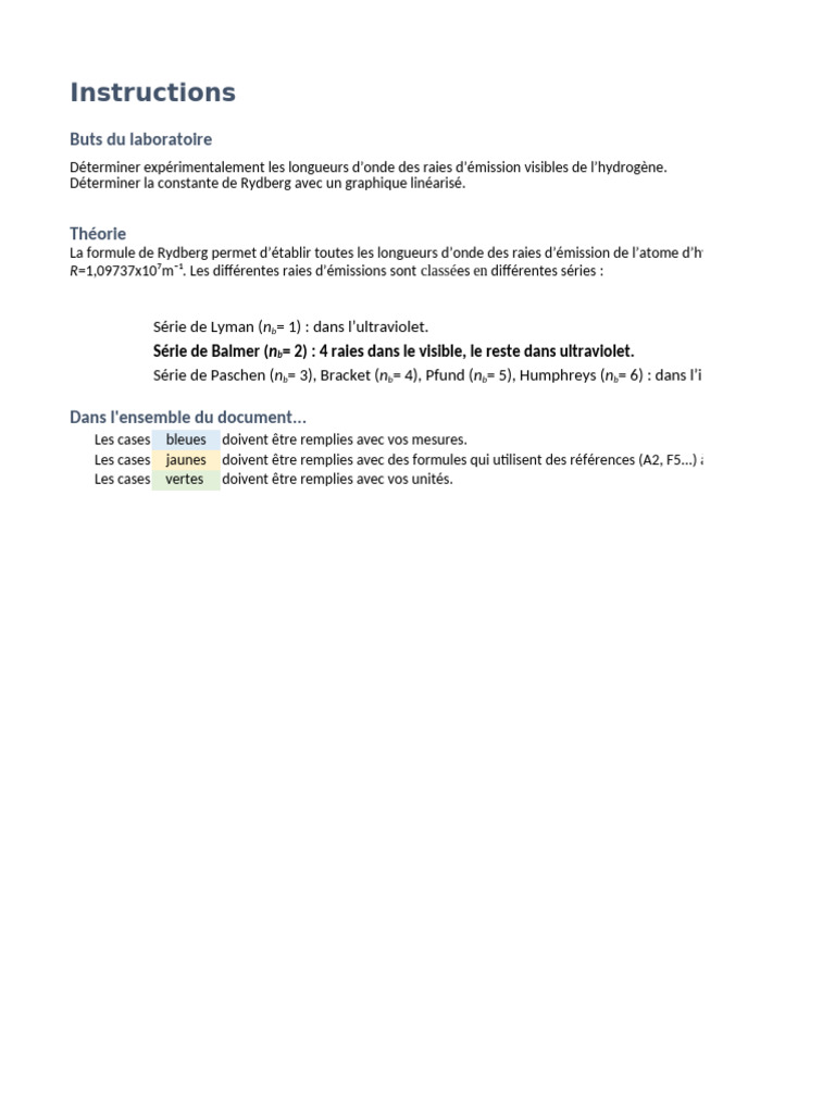 Labo Hydrogène | PDF