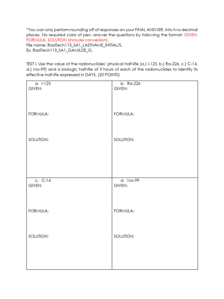 Rad Tech 113 MODULE 2 1ST SA | PDF