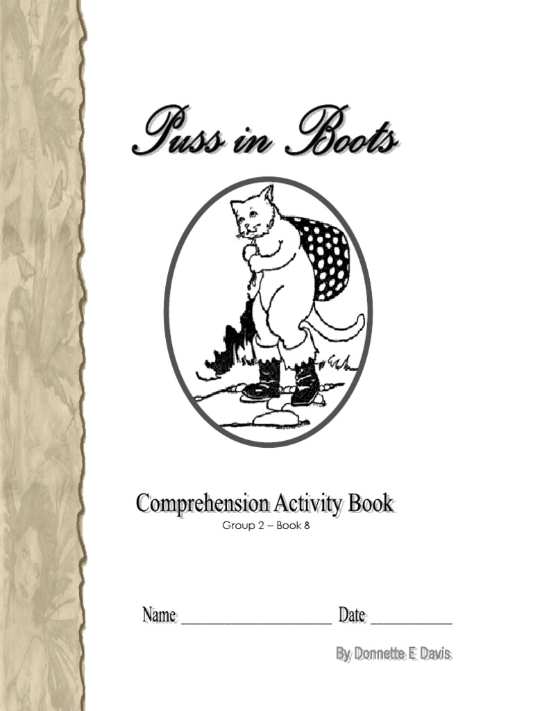 Comprehension GR2 - Puss in Boots 8 | PDF