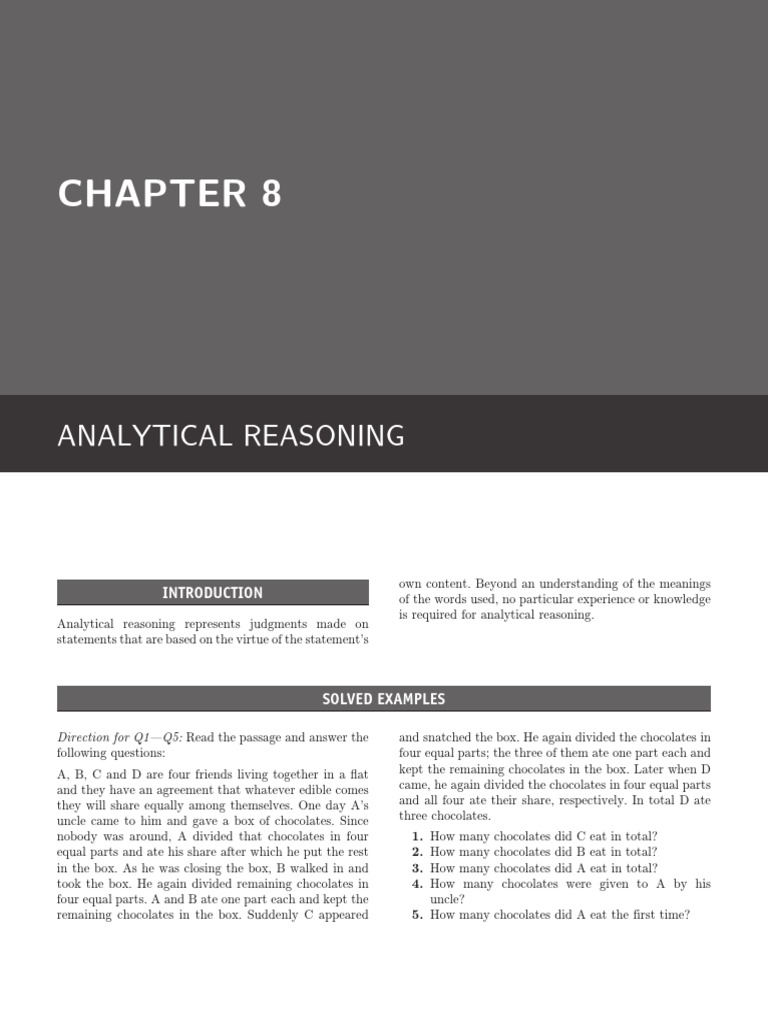 Analytical Chapter Uggee | PDF