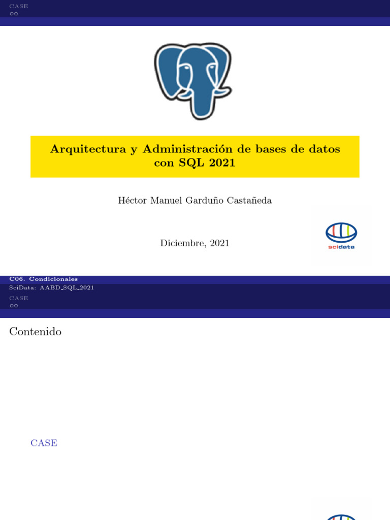 C06. Condicionales | PDF