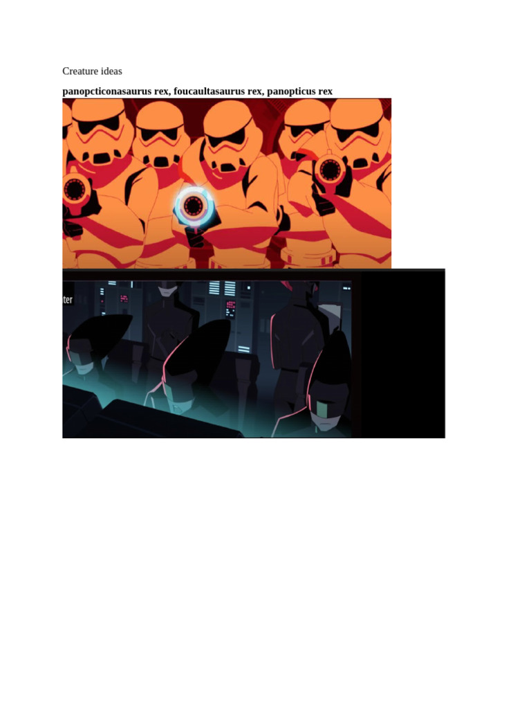 Creature Ideas | PDF