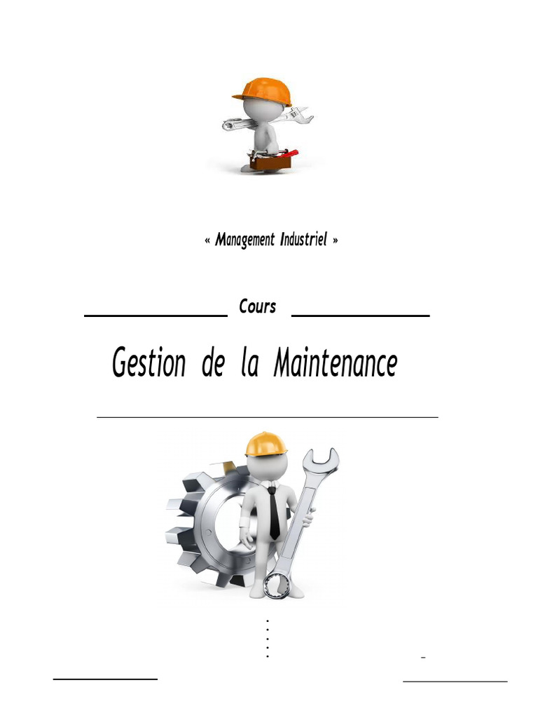 Cours Gestion Maintenance VF | PDF