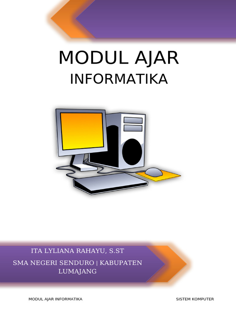 Modul Ajar Perangkat Komputer | PDF