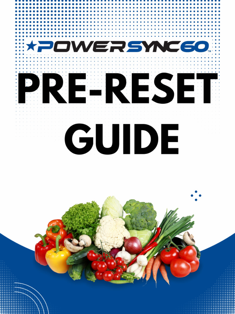 PowerSync 60™ Pre Reset | PDF