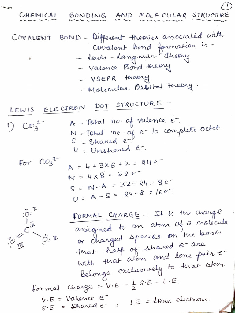 Chemical Bonding | PDF