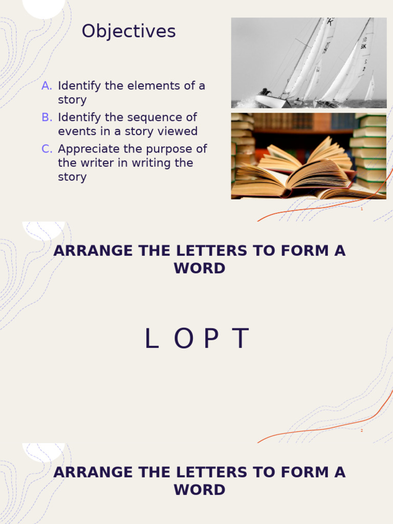 Elements of The Plot | PDF