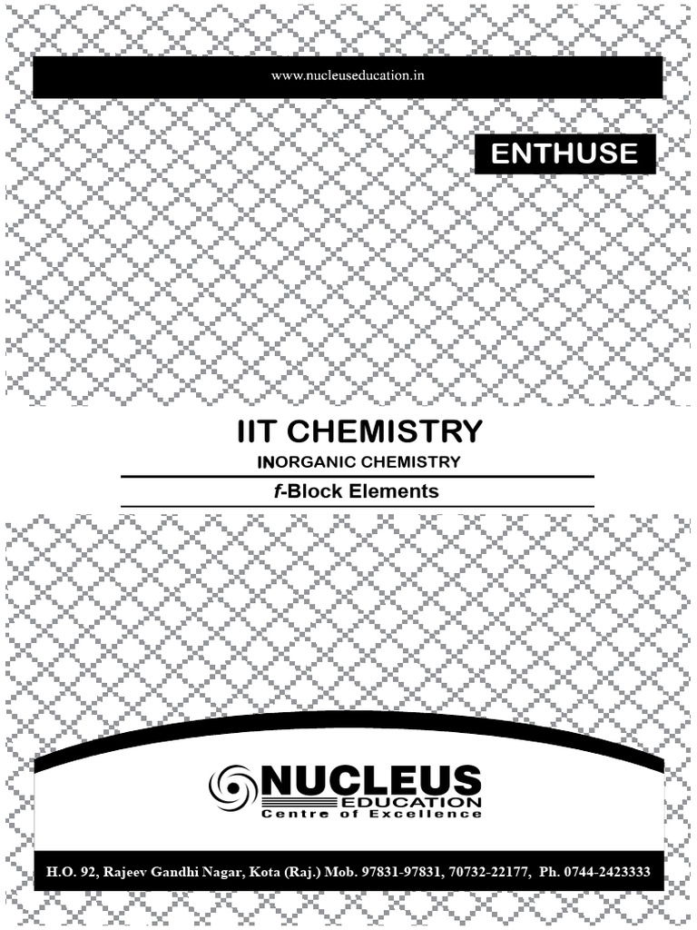 F Block Elements | PDF