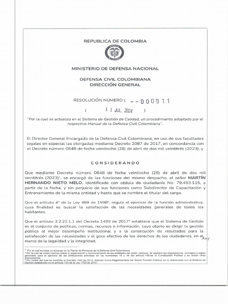 Resol 000311 11jul2024 | PDF