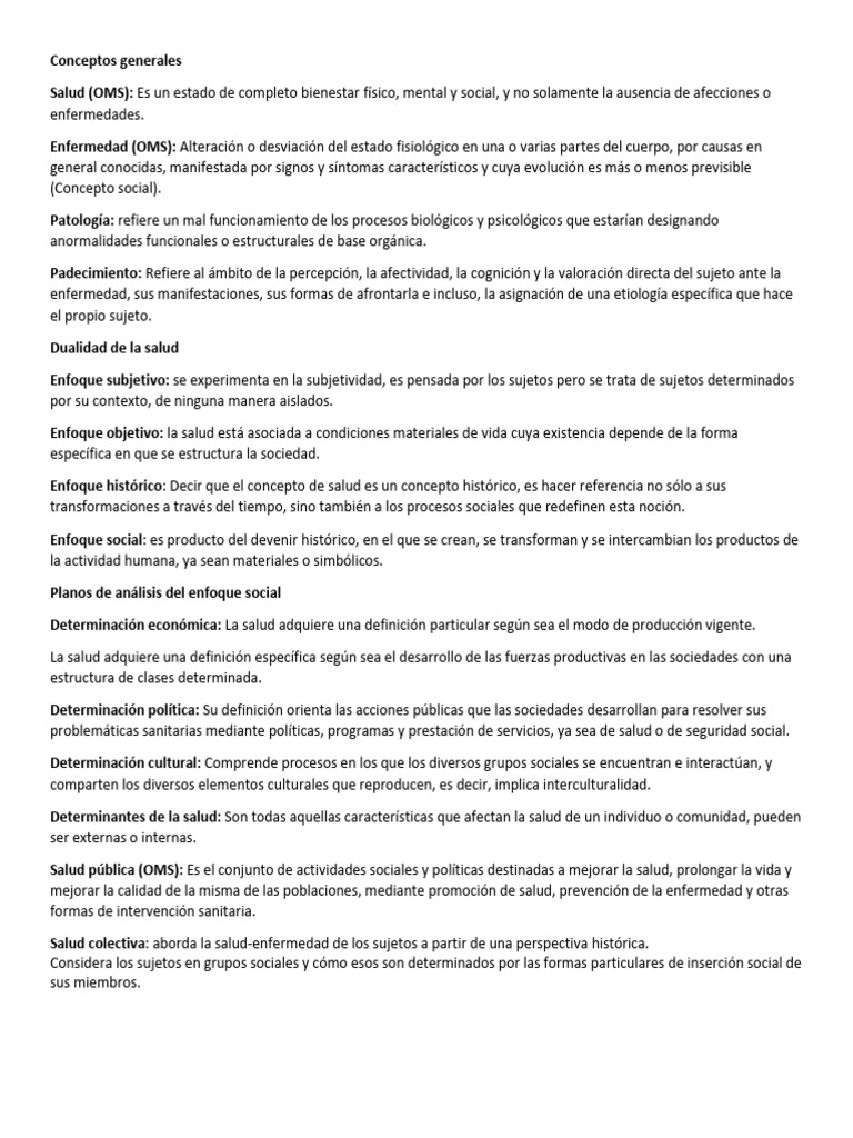 Conceptos Generales | PDF