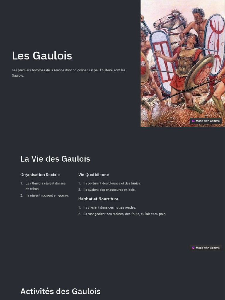 Les Gaulois | PDF