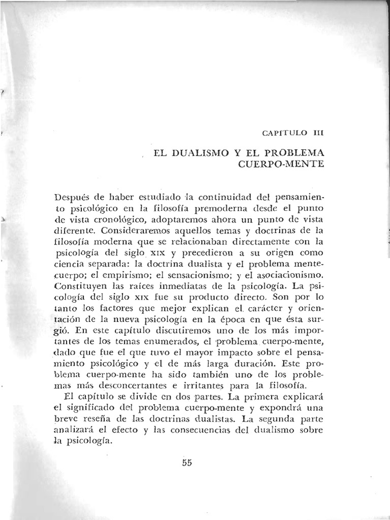 Misiak C3 Dualismo | PDF