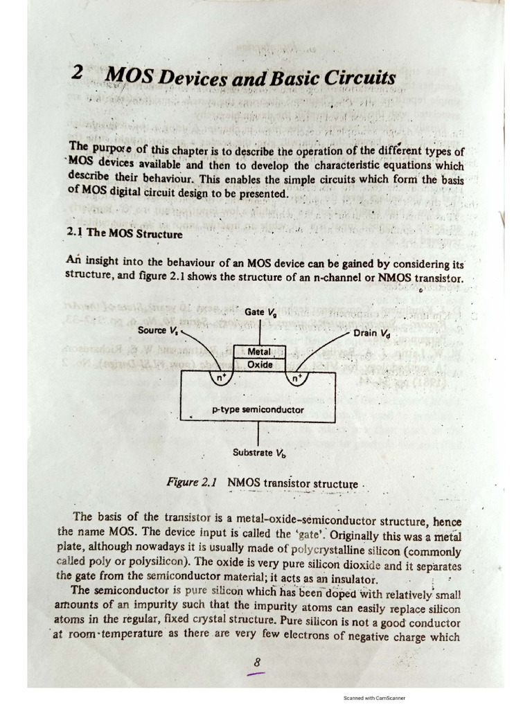 NMOS and PMOS Conduction | PDF
