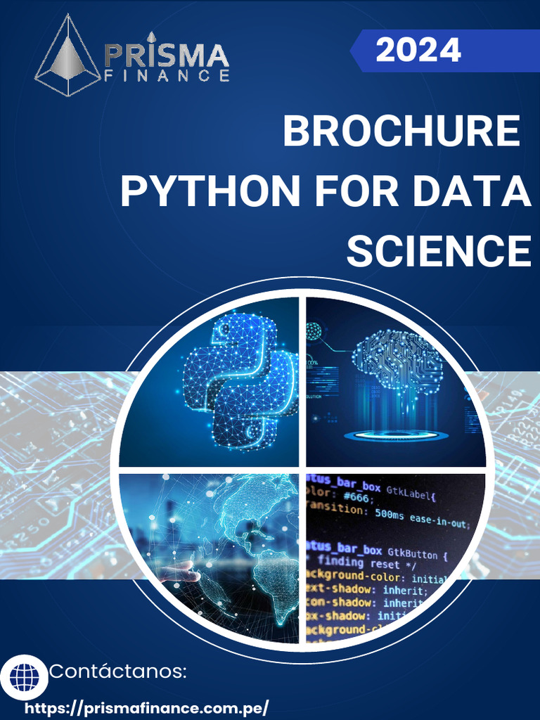 Brochure Del Curso de Python For Data Science | PDF
