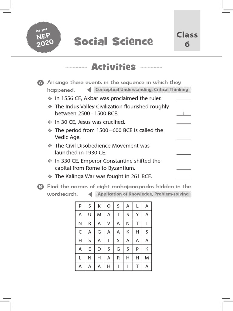 6397017c19af0 Social Studies Booklet Book 6 | PDF