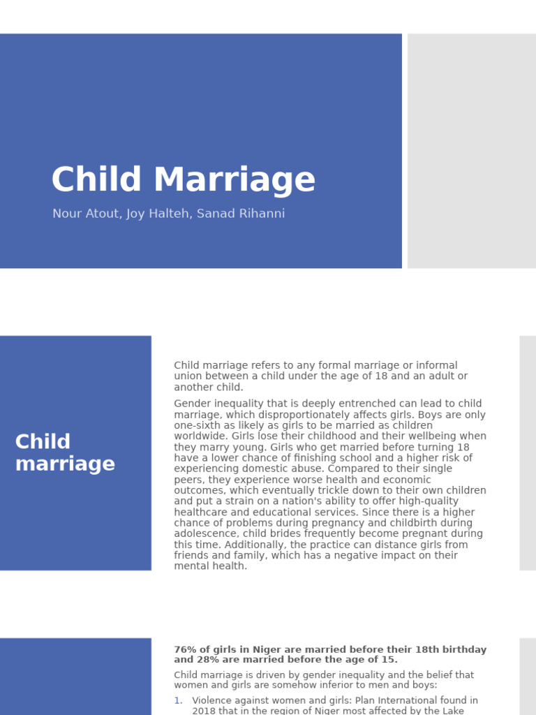 Child Marriage | PDF