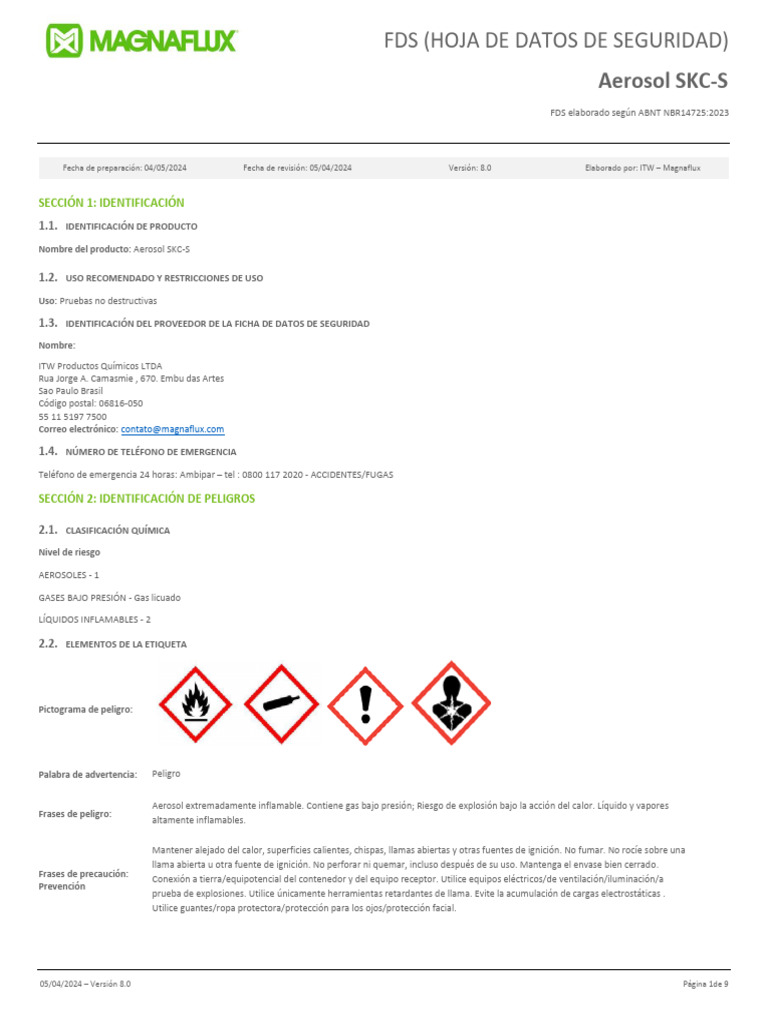 SKC-S Limpiador Esp 2024 | PDF
