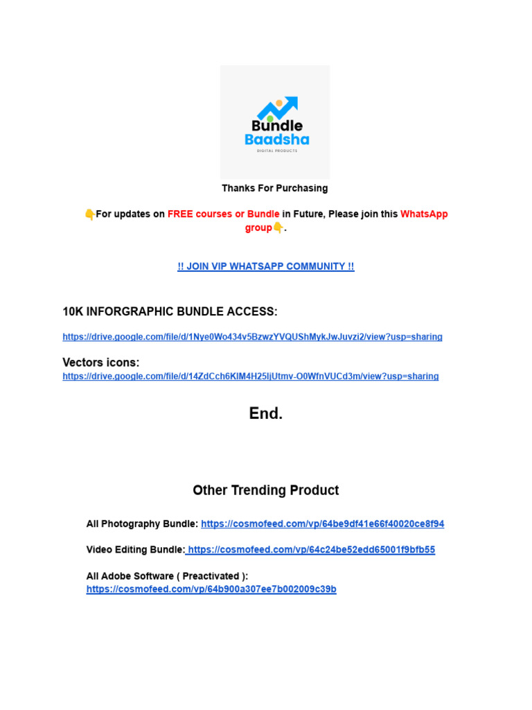 Infographic Bundle Access | PDF