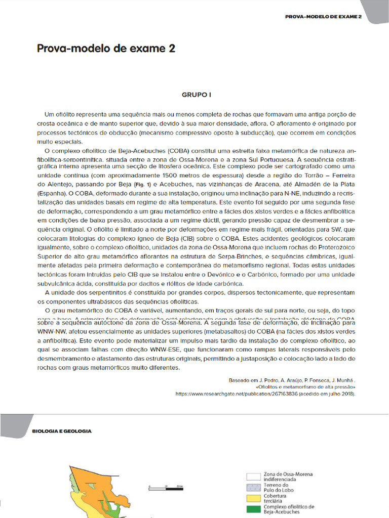 Prova Modelo de Exame 2 Leya 2024 | PDF