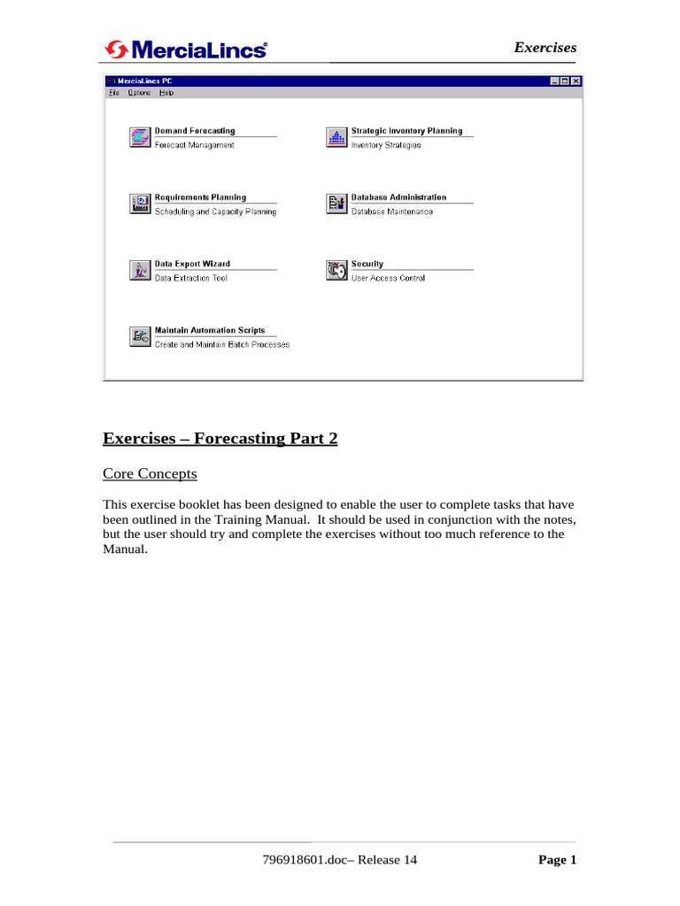 Block 02 Forecasting Part 2 Exercises | PDF