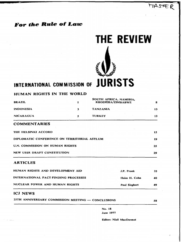 ICJ Review 18 1977 Eng - 1 | PDF