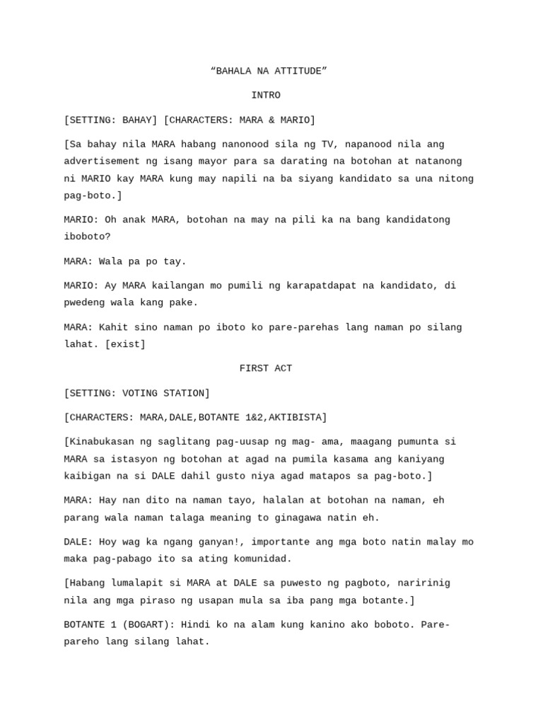 Understanding "Bahala Na" Attitude | PDF
